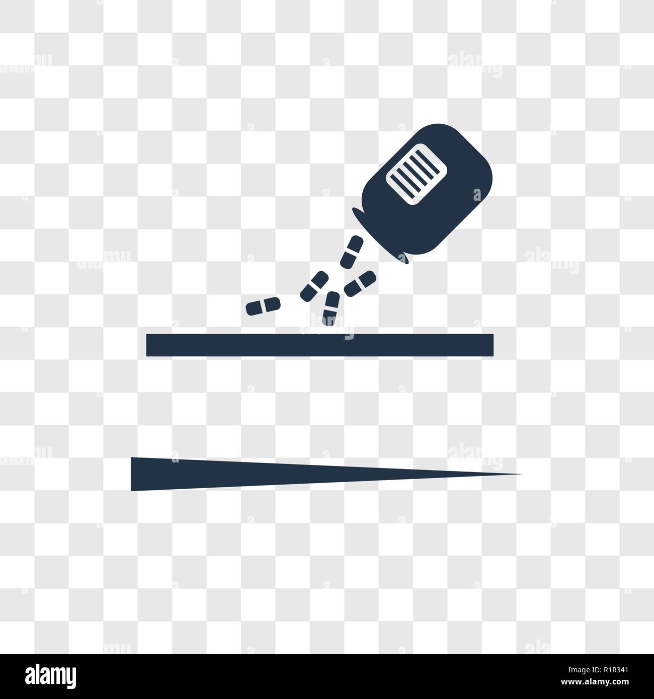 Drugs vector icon isolated on transparent background, Drugs ...