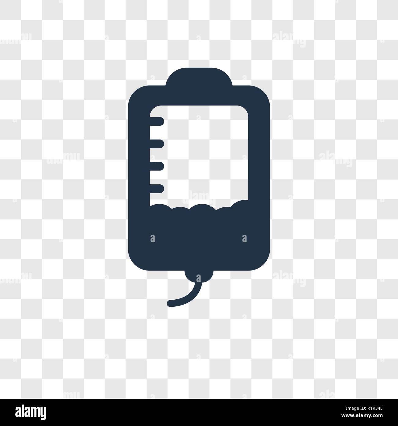 Blood transfusion vector icon isolated on transparent background, Blood ...