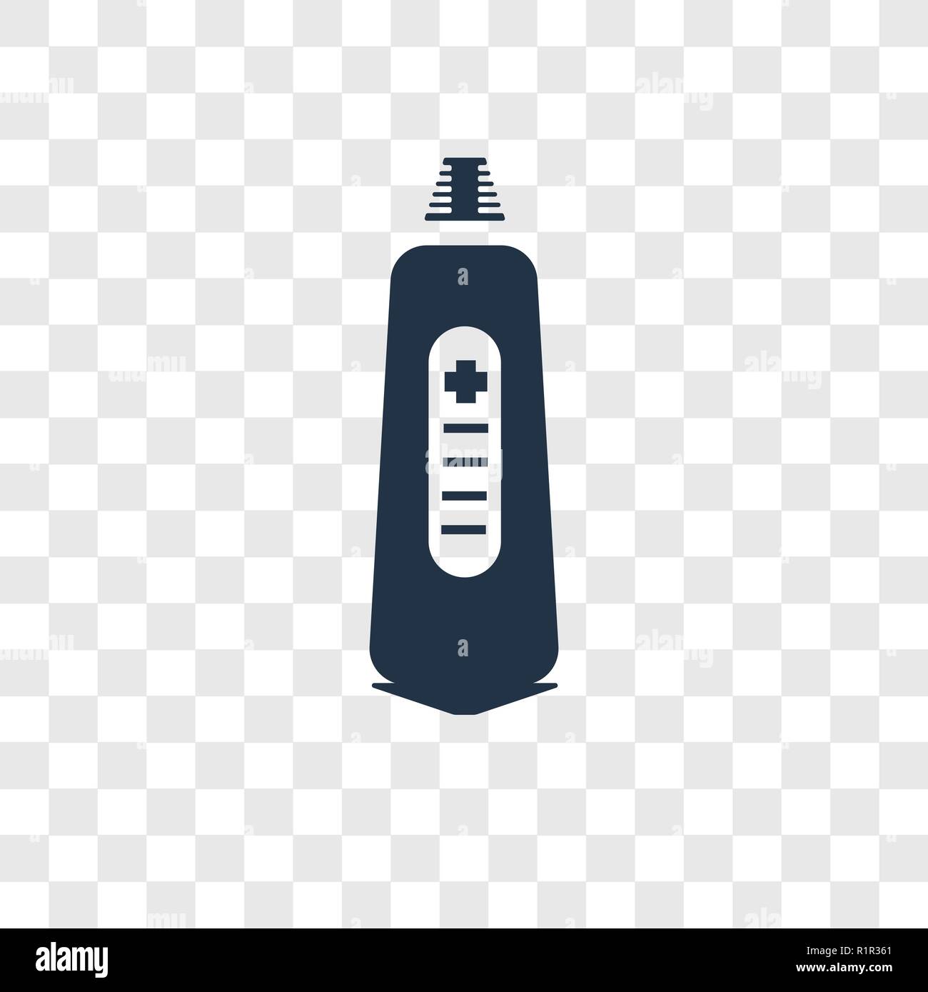 Ointment vector icon isolated on transparent background, Ointment ...