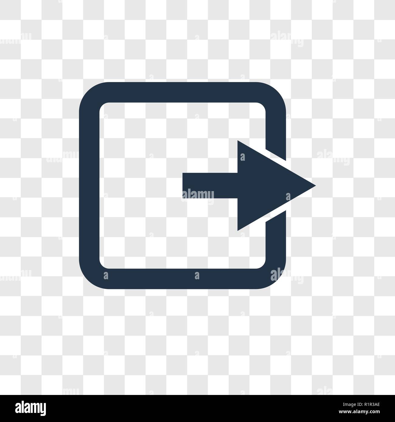 vector icon isolated on transparent background, transparency logo ...