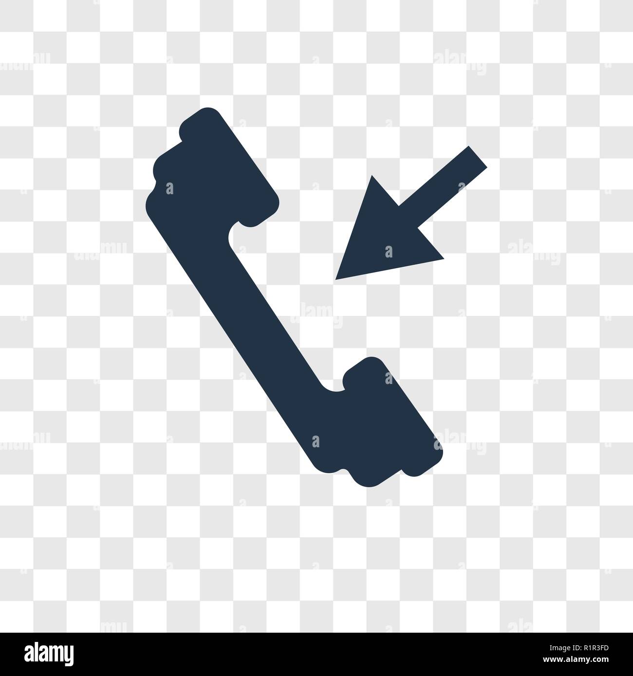 Incoming call vector icon isolated on transparent background, Incoming ... Incoming call vector icon isolated on transparent background, Incoming ...