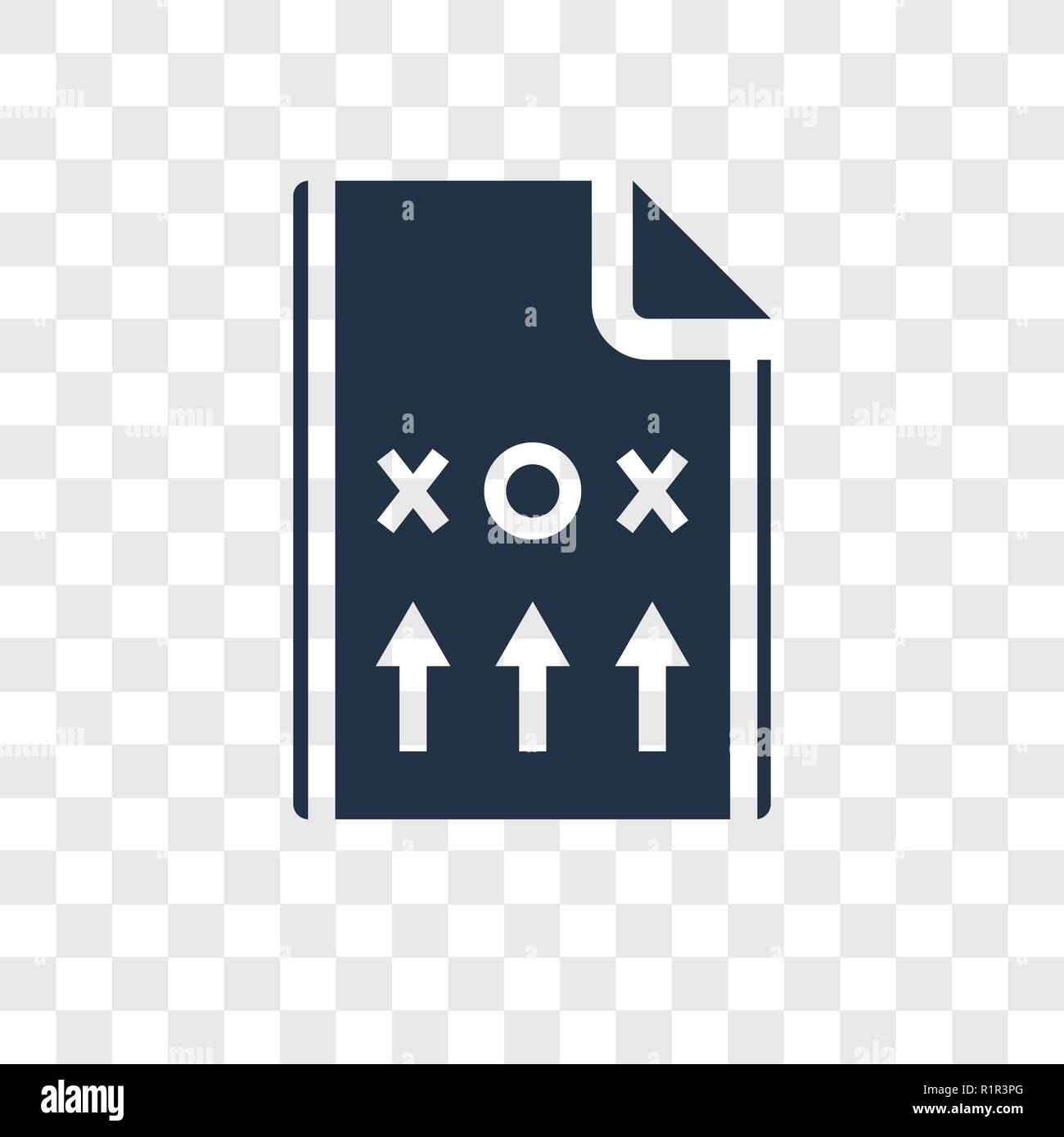 Strategy vector icon isolated on transparent background, Strategy ...