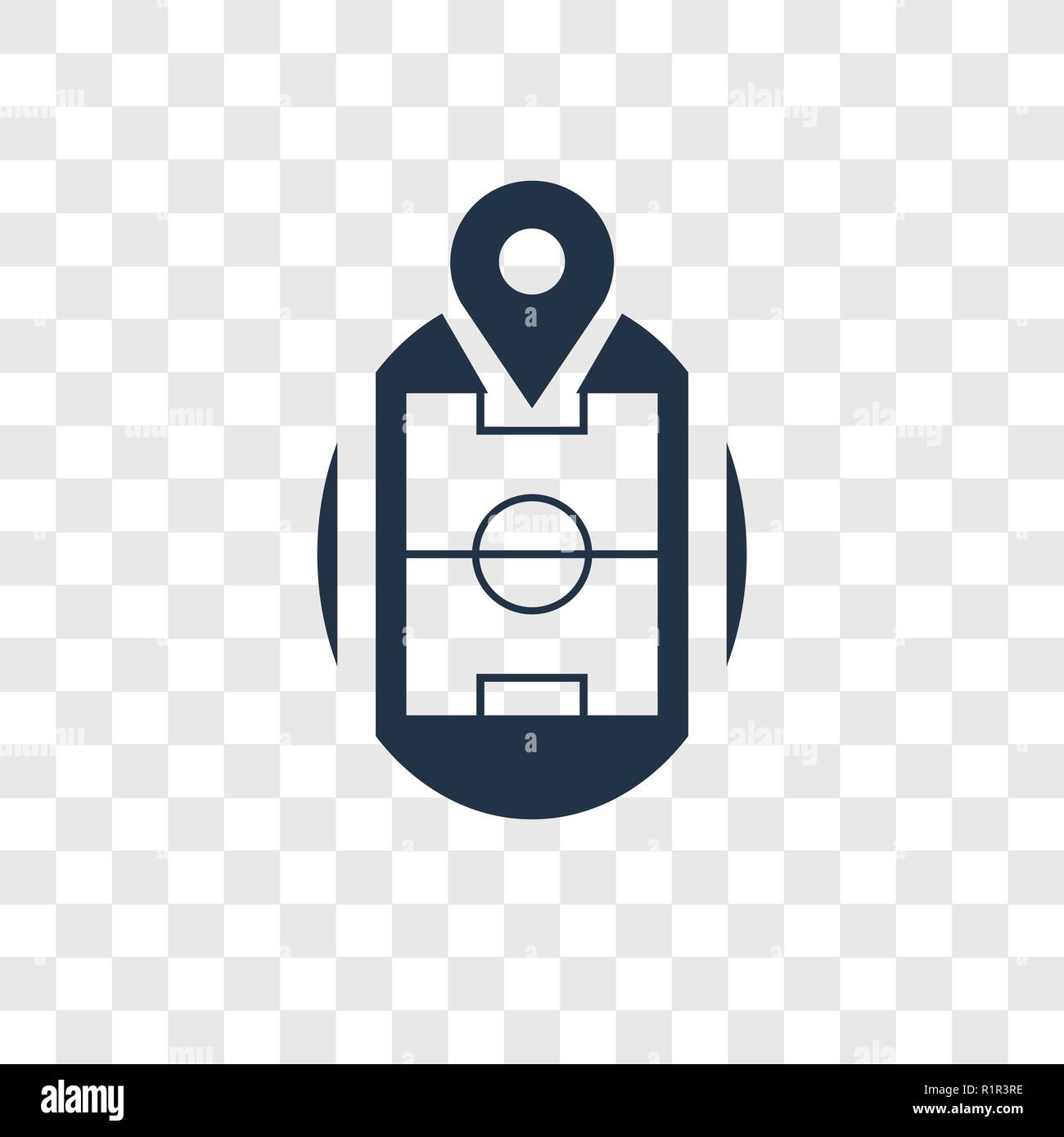 Pin vector icon isolated on transparent background, Pin transparency ...