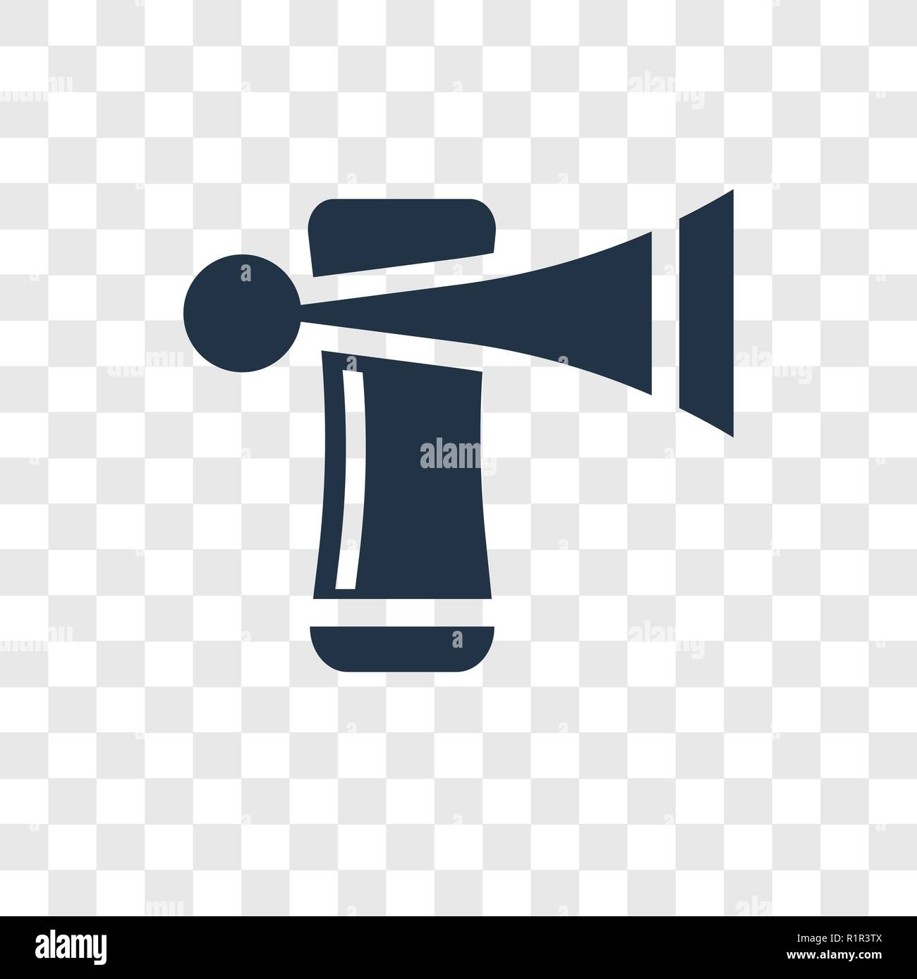 Trumpet vector icon isolated on transparent background, Trumpet ...