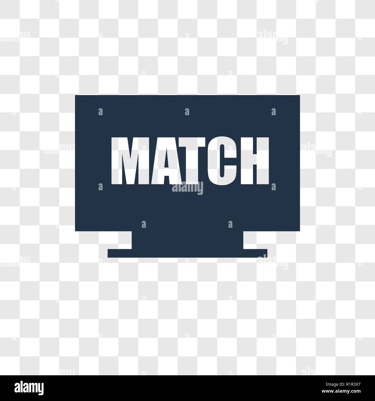 Tv vector icon isolated on transparent background, Tv transparency logo ...