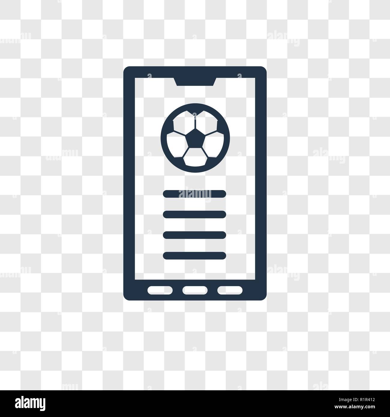 Phone vector icon isolated on transparent background, Phone ...