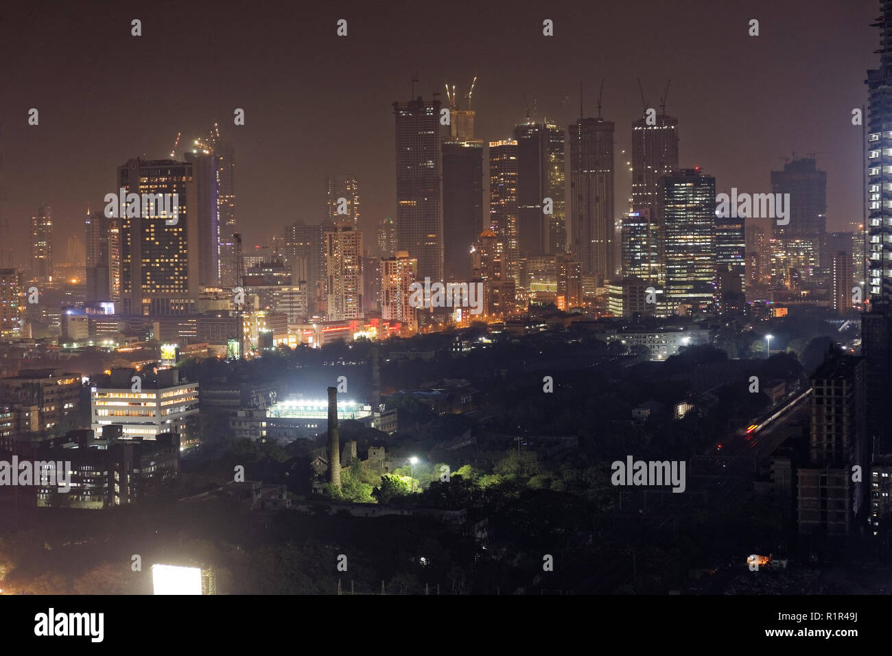 Mumbai Skyline Aerial High Resolution Stock Photography and Images - Alamy