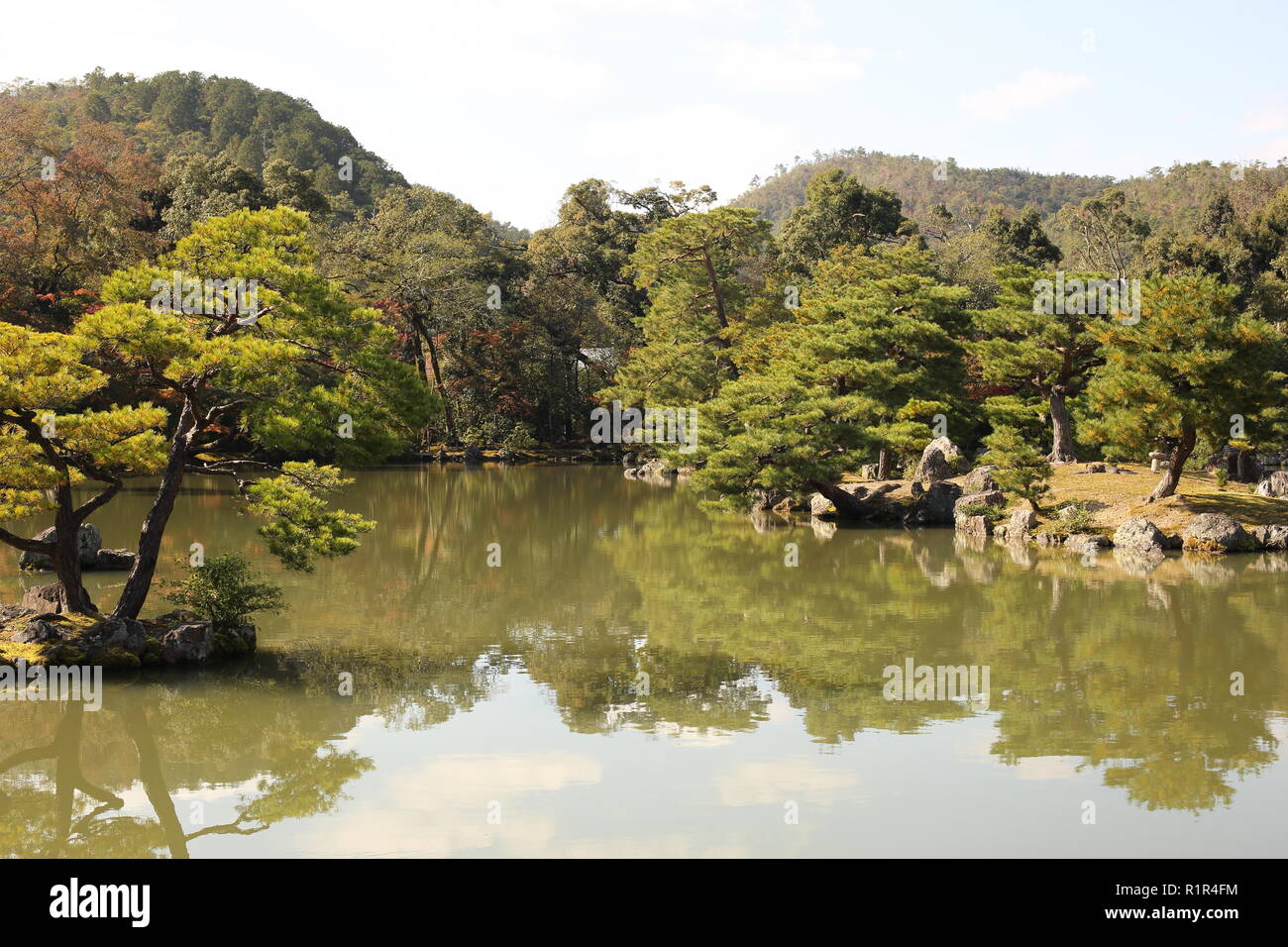 Kinkakuji Temple, Kyoyo Stock Photo - Alamy
