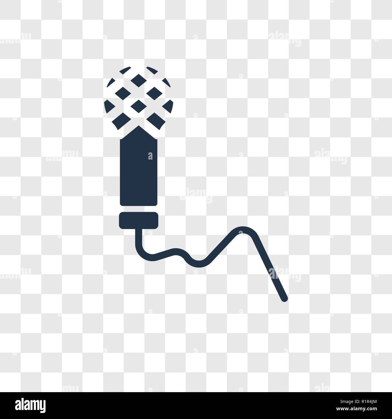 Sing vector icon isolated on transparent background, Sing transparency ...