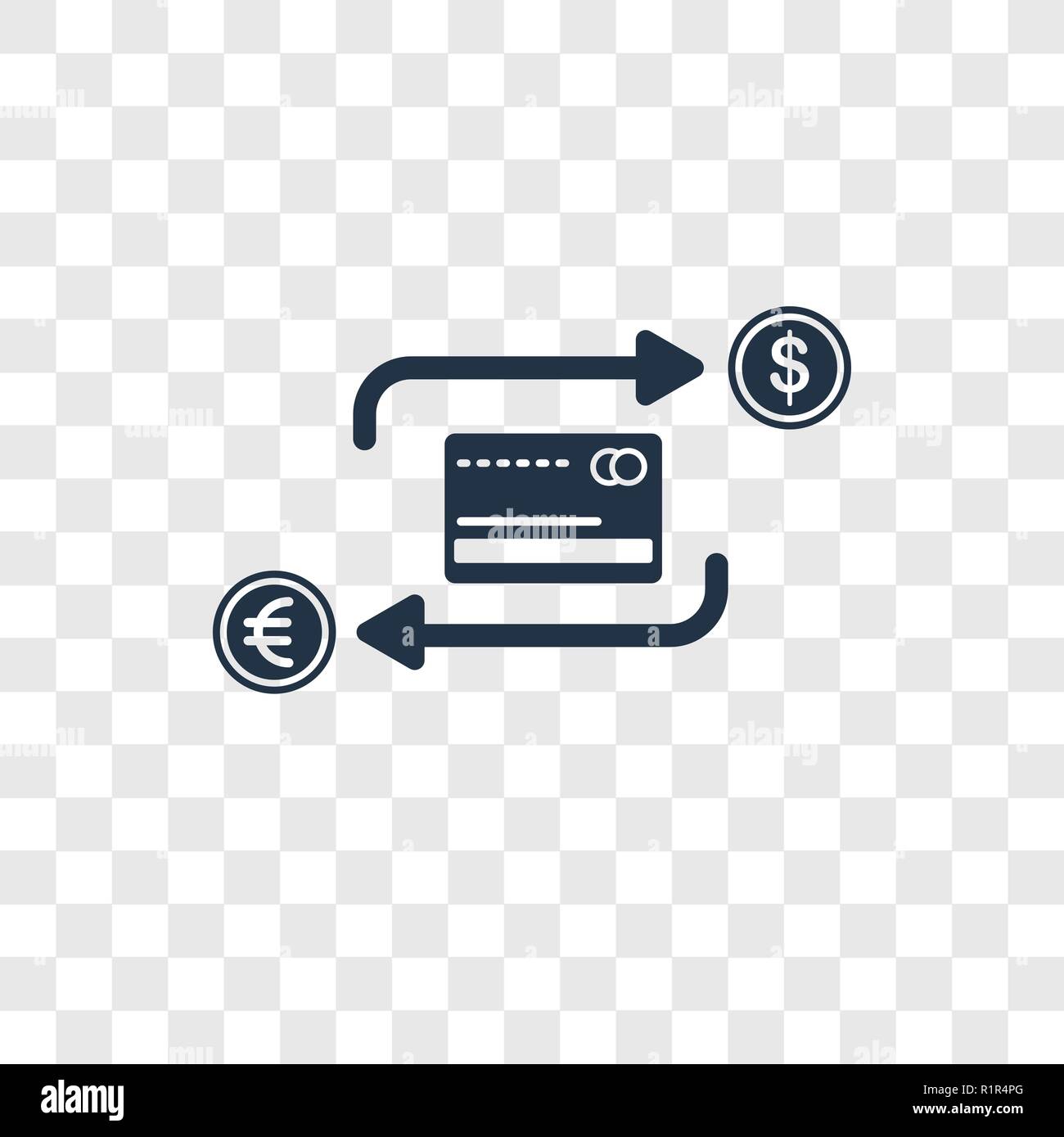 Trade vector icon isolated on transparent background, Trade ...