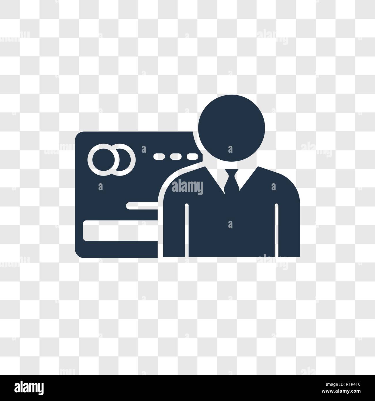 Cit card vector icon isolated on transparent background, Cit card ...