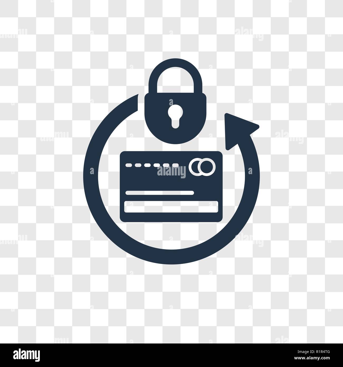 Cit card vector icon isolated on transparent background, Cit card ...