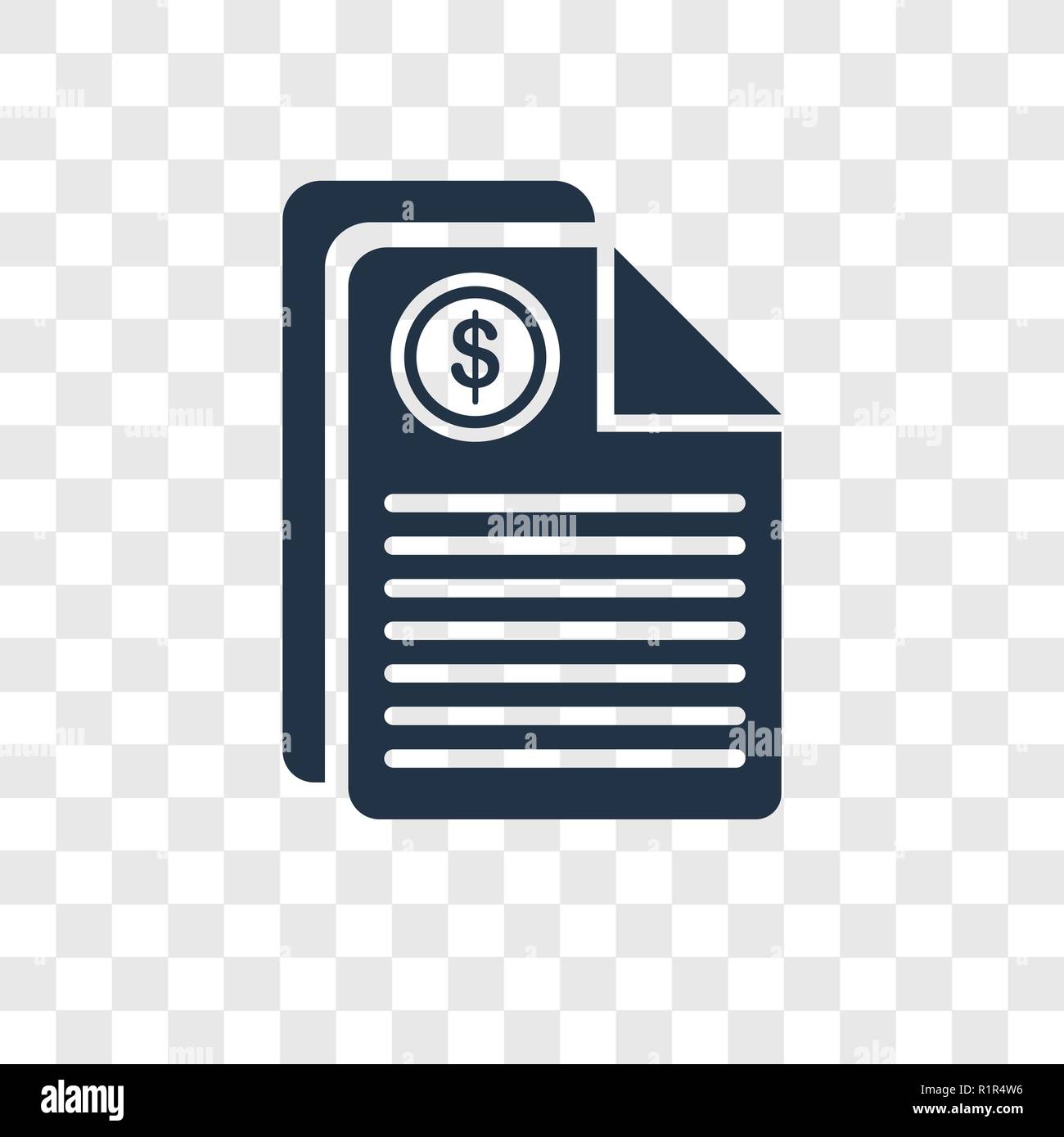 Taxes vector icon isolated on transparent background, Taxes ...