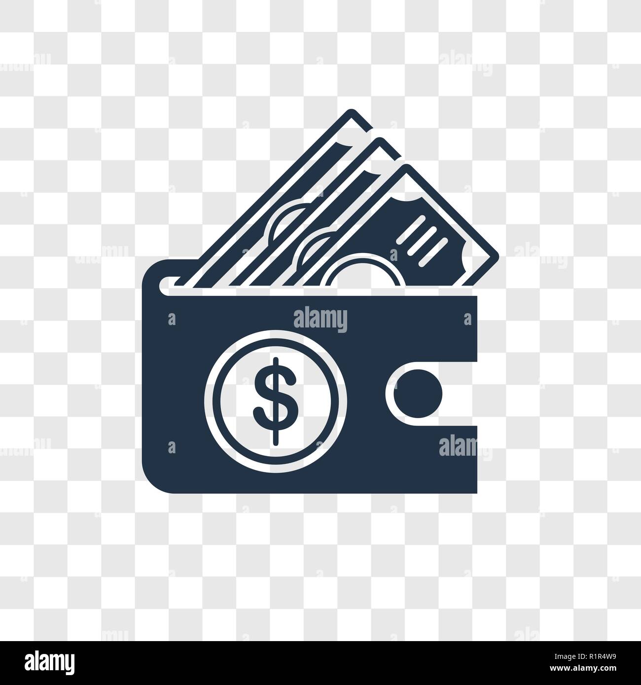 Wallet vector icon isolated on transparent background, Wallet ... Wallet vector icon isolated on transparent background, Wallet ...