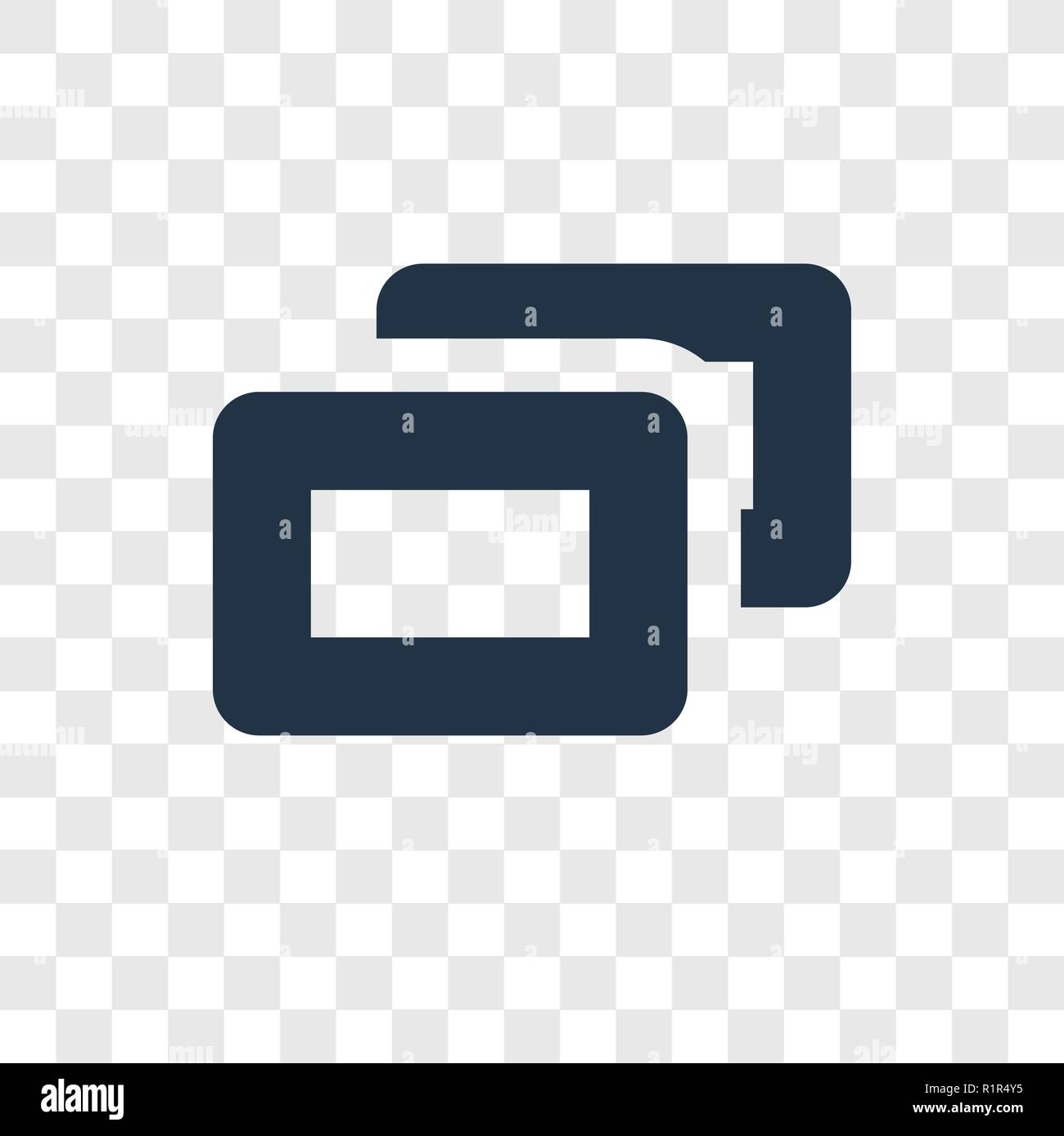 Minimize vector icon isolated on transparent background, Minimize ...