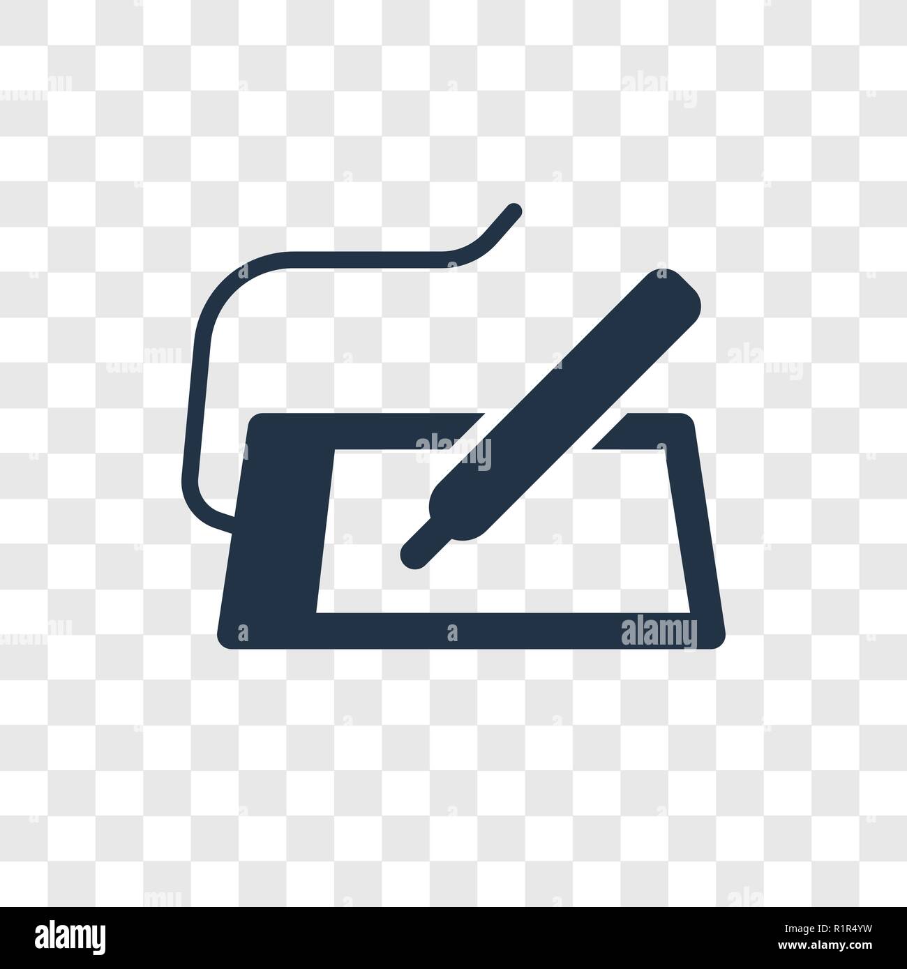 Graphic De vector icon isolated on transparent background, Graphic De ...