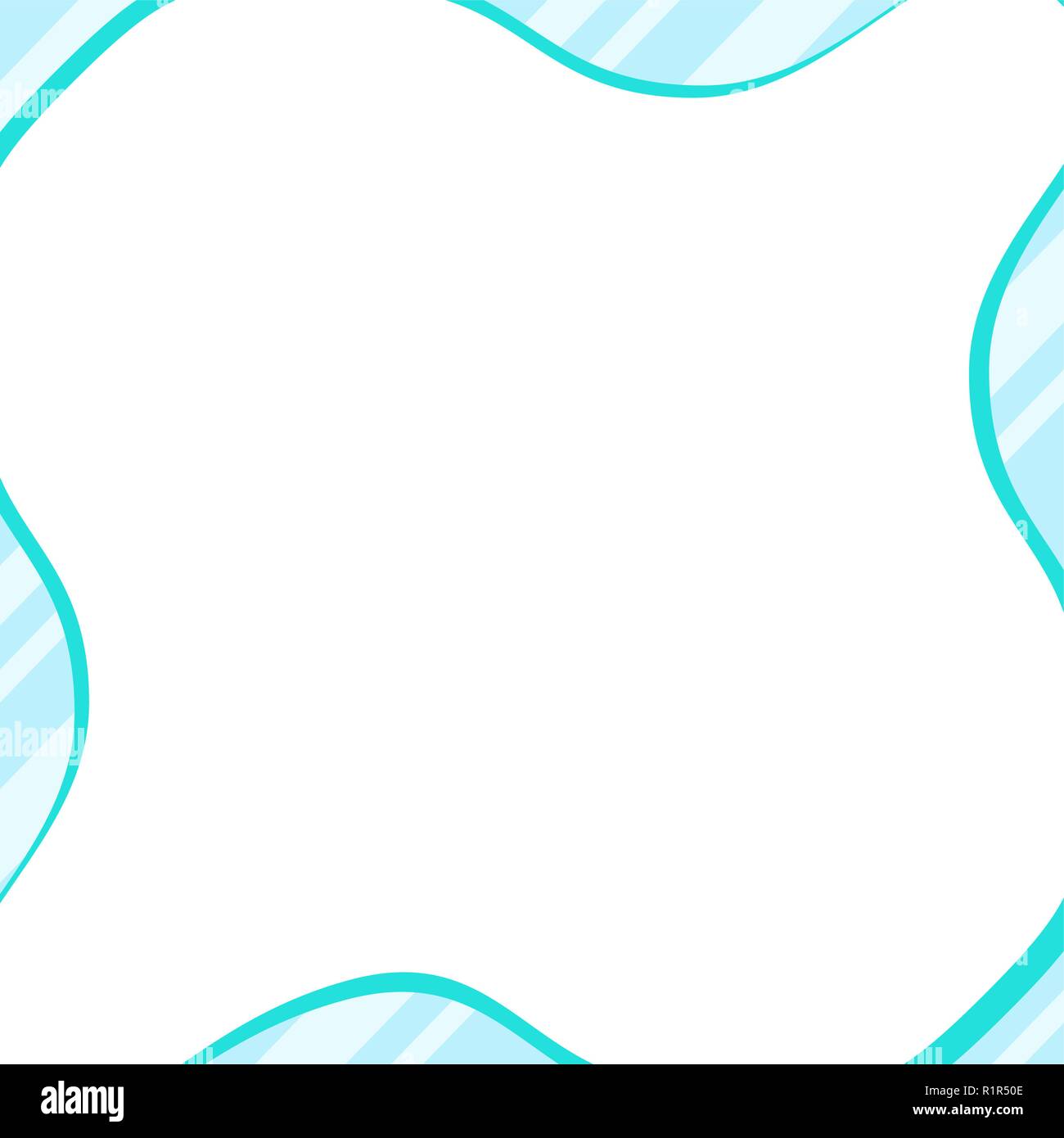 ice background, frame for Christmas greetings Stock Vector Image & Art ...