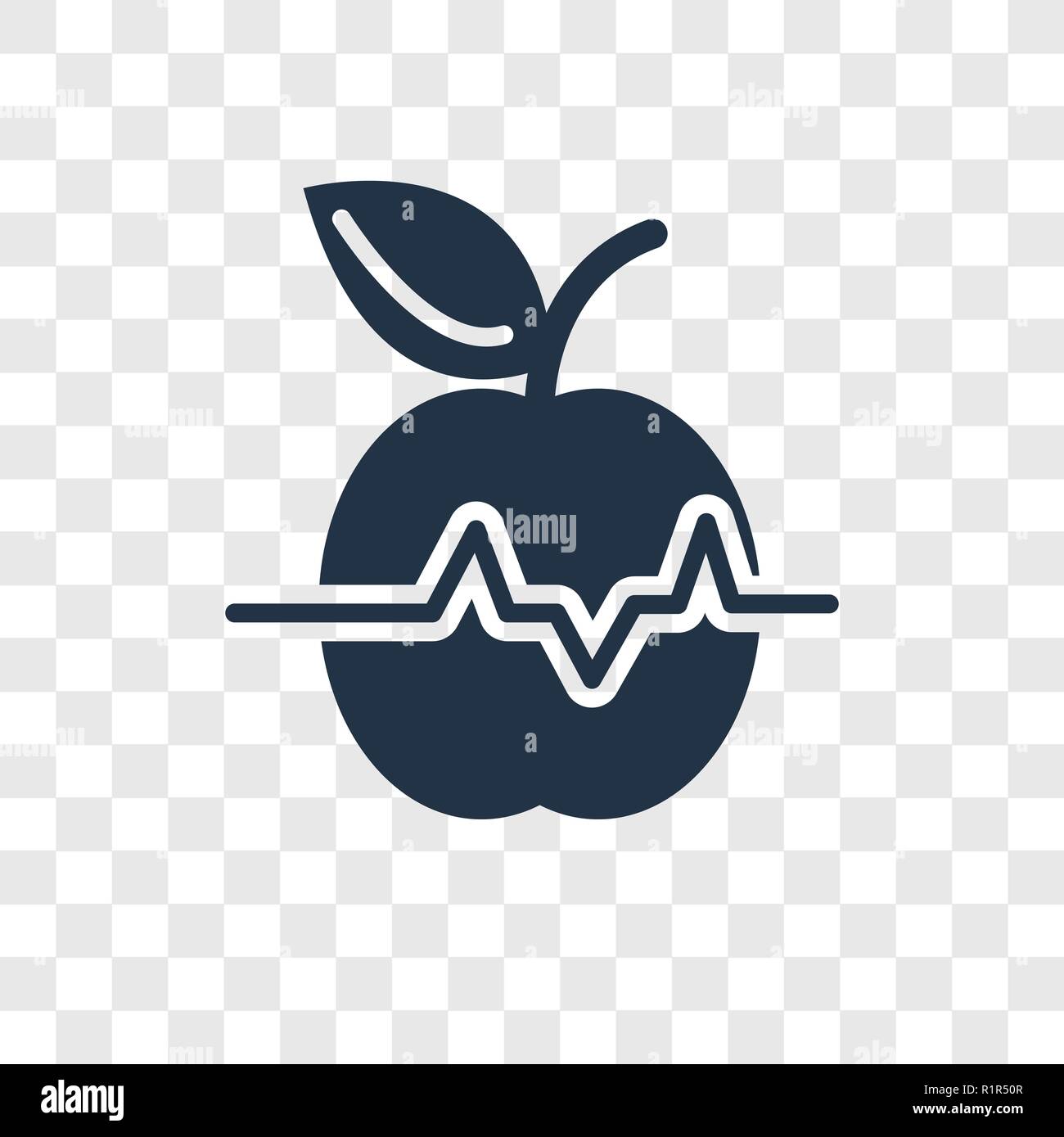 Wellness vector icon isolated on transparent background, Wellness ...
