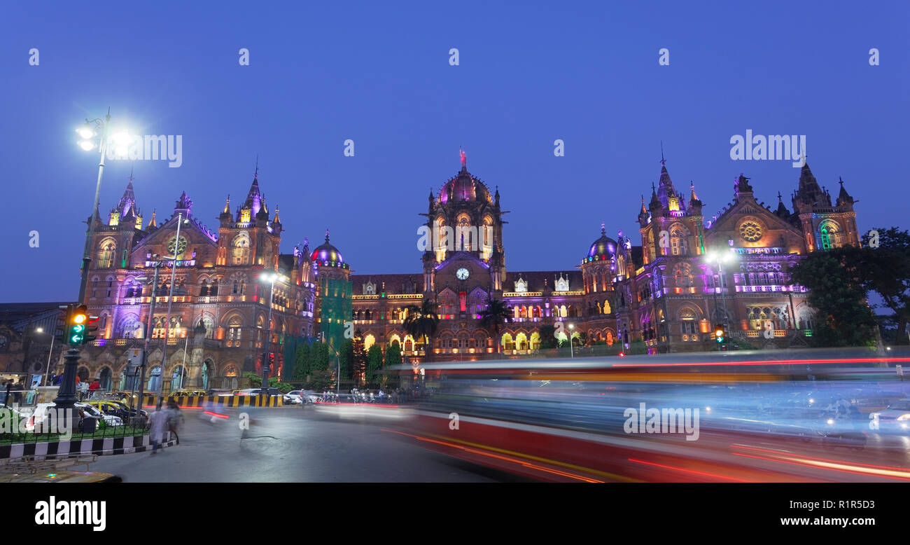 Chhatrapati Shivaji Maharaj Terminus (CSMT) is a UNESCO World Heritage ...