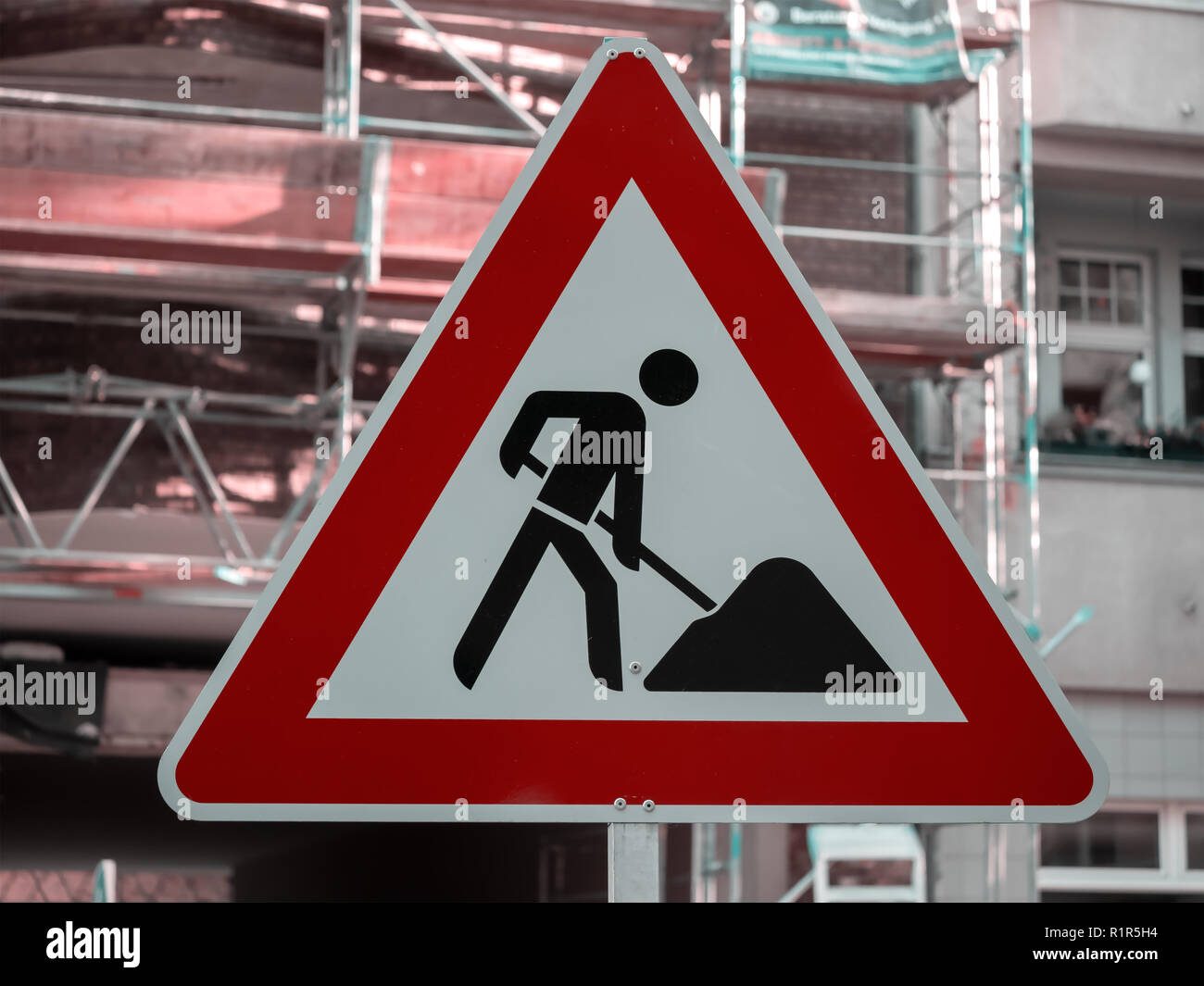 Symbol construction work hi-res stock photography and images - Alamy