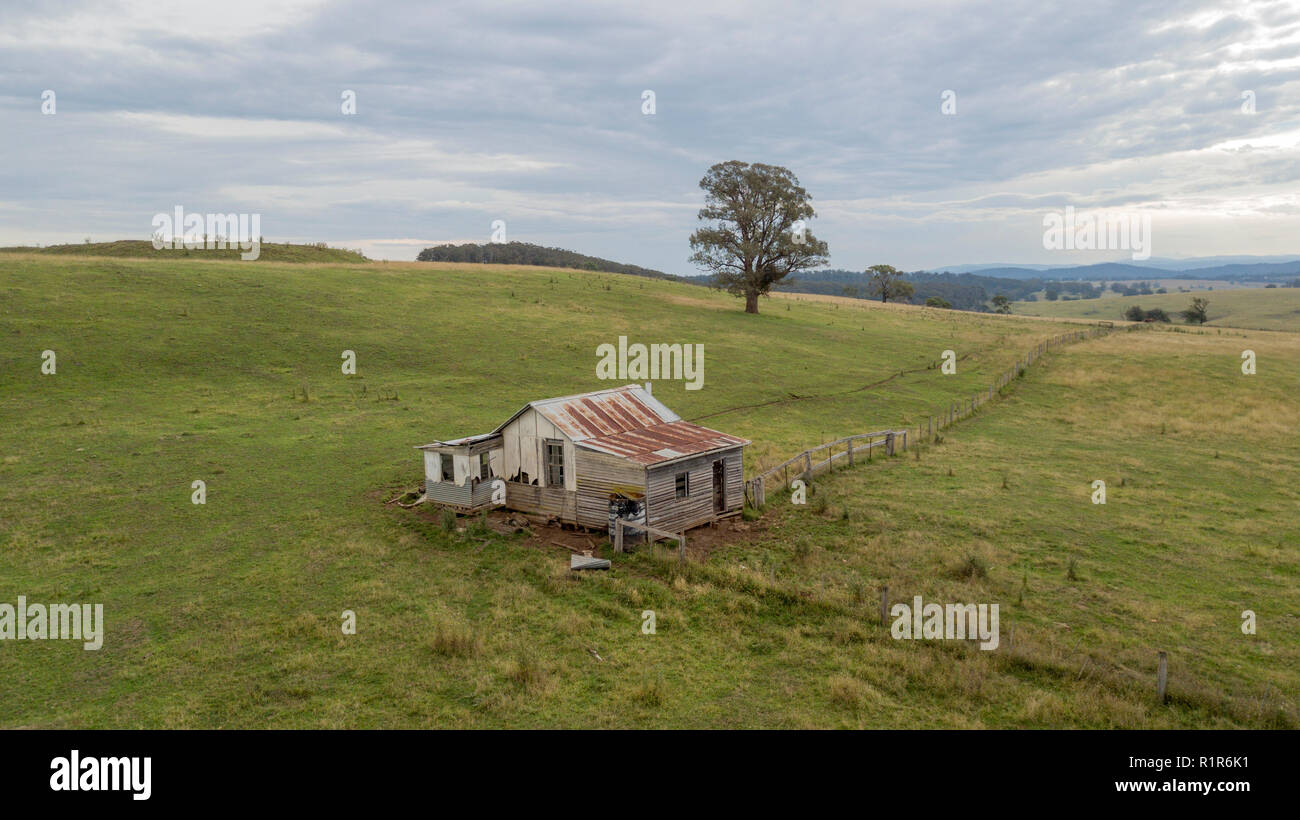 Aerial view abandoned village on hi-res stock photography and images ...