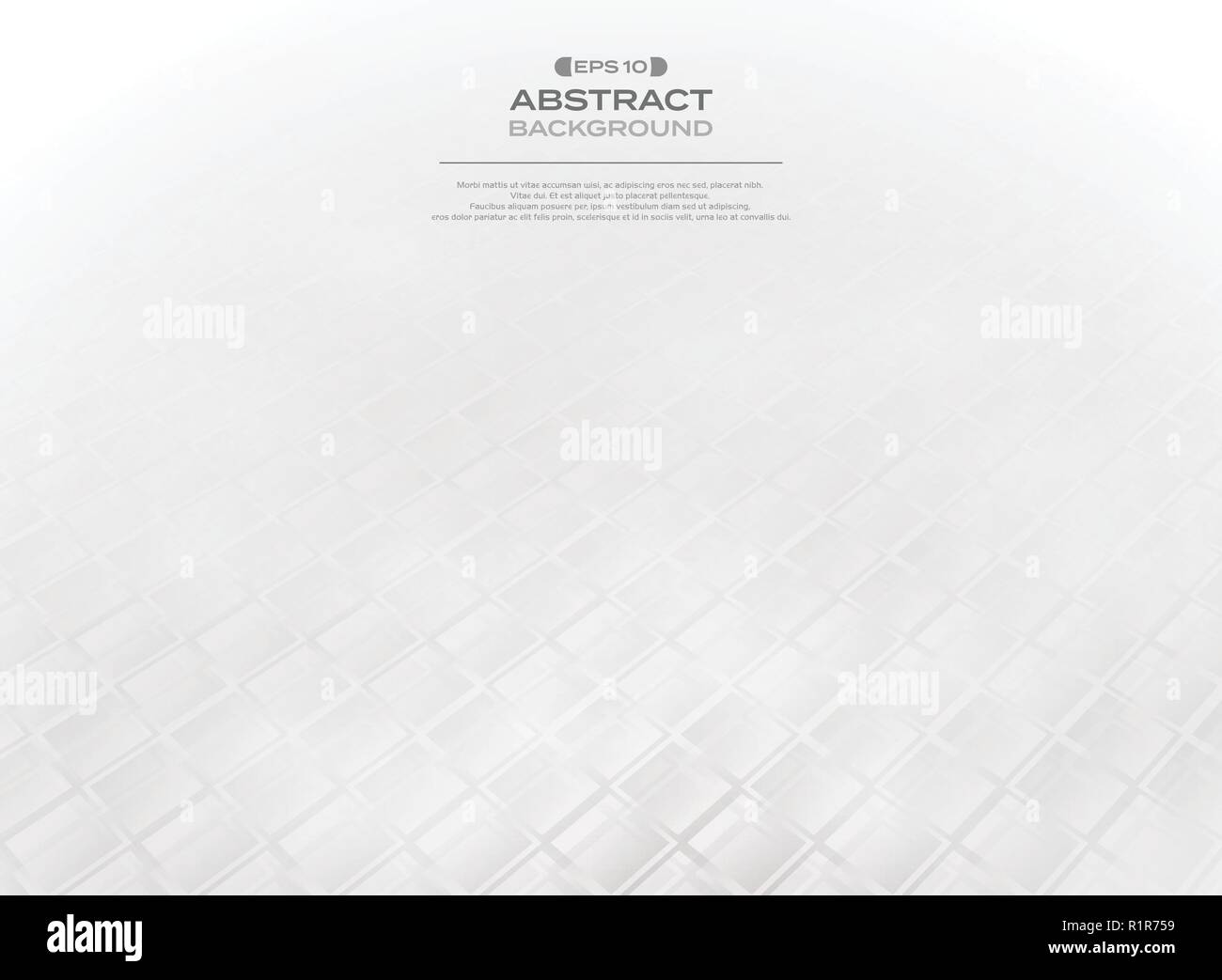 Abstract of gradient gray white square pattern of ice mosaic background ...