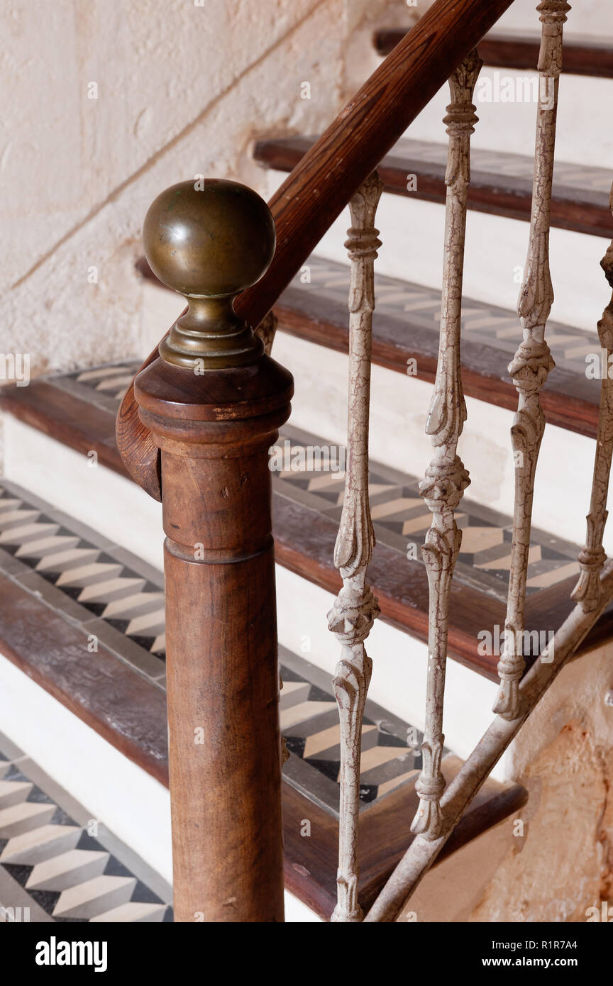 Wooden Banister High Resolution Stock Photography and Images - Alamy