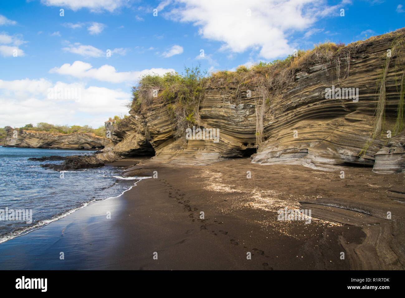 Galapagos Island Landscape Stock Photo - Alamy