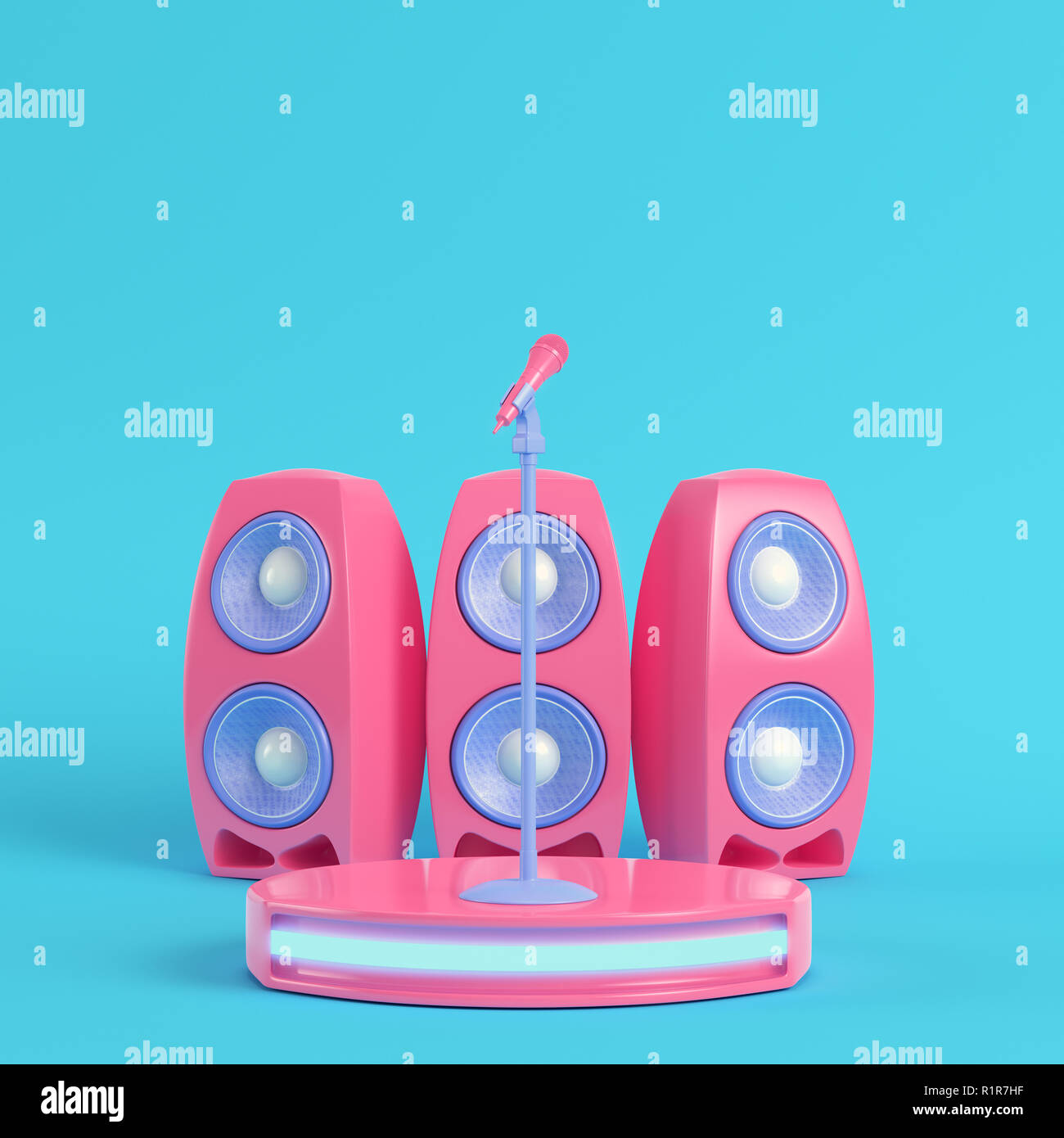 Concert Speakers Background