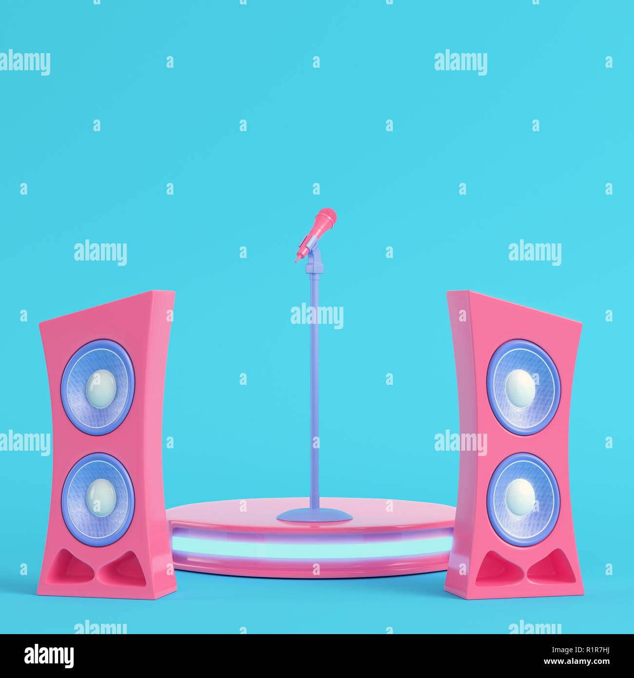 Concert Speakers Background