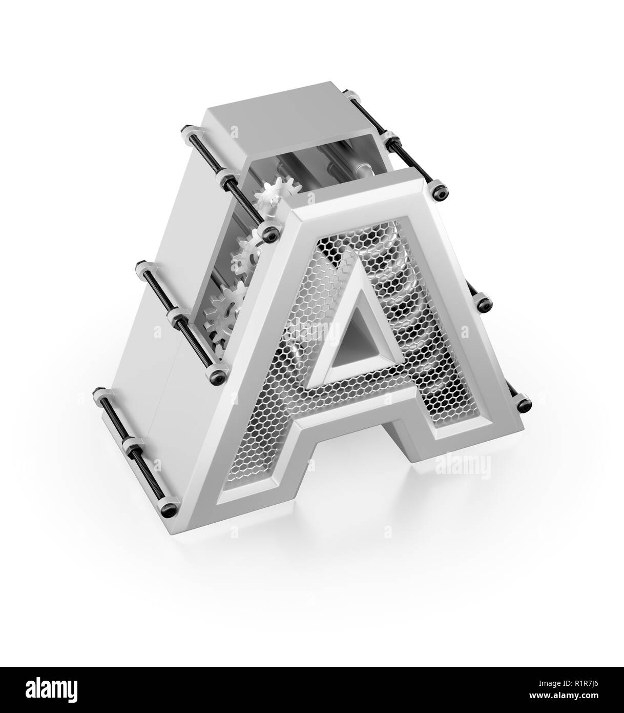 Capital letter a Cut Out Stock Images & Pictures - Alamy