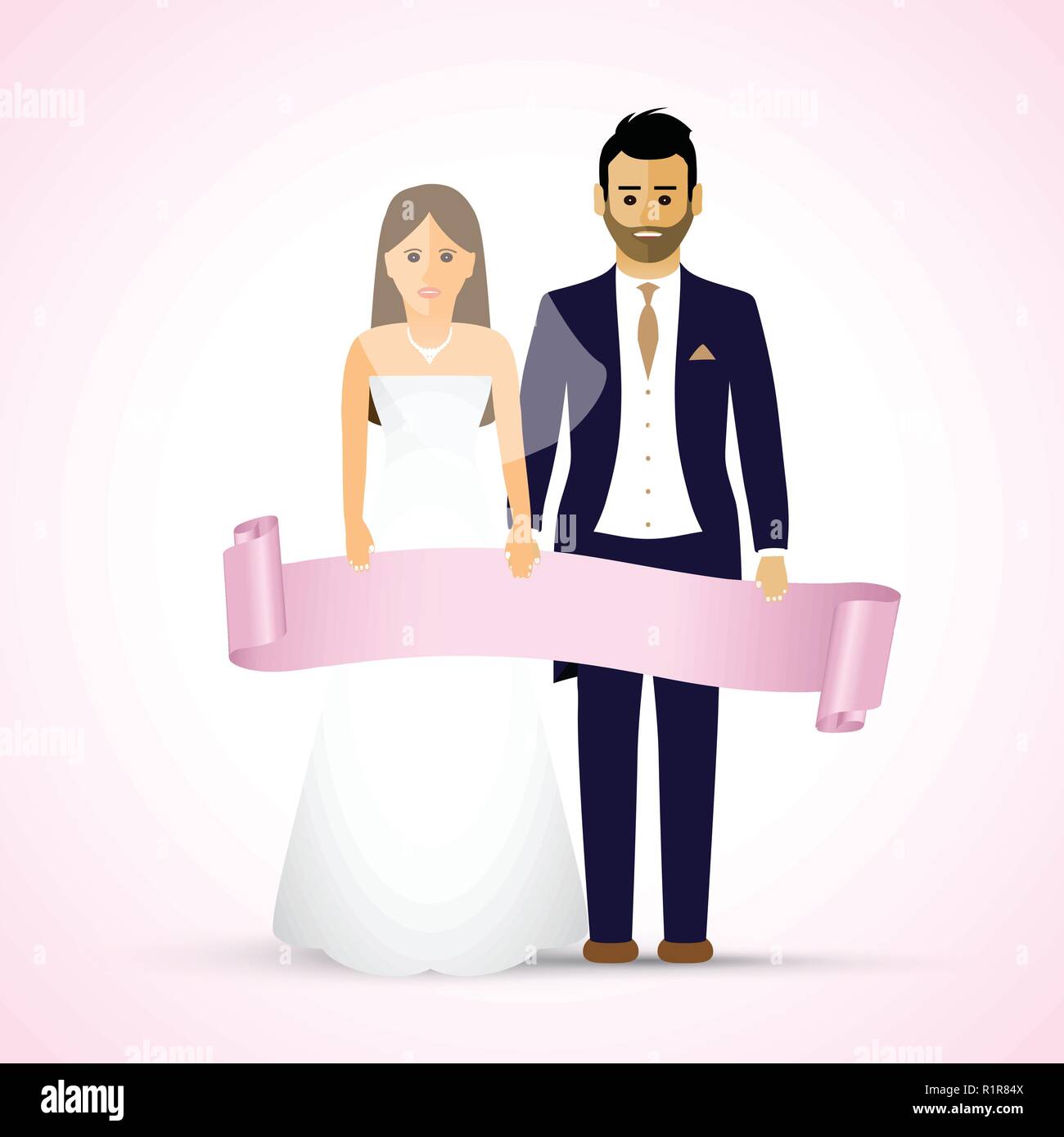 Married couple vector vectors hi-res stock photography and images - Alamy
