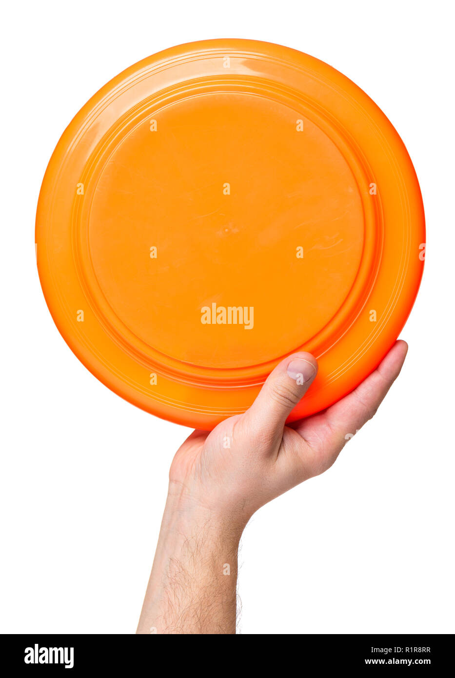 Hand with dog toy Stock Photo - Alamy