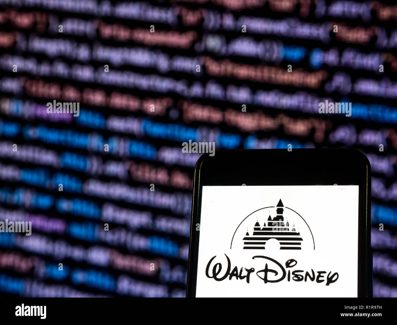 Walt disney logo walt disney hi-res stock photography and images - Alamy