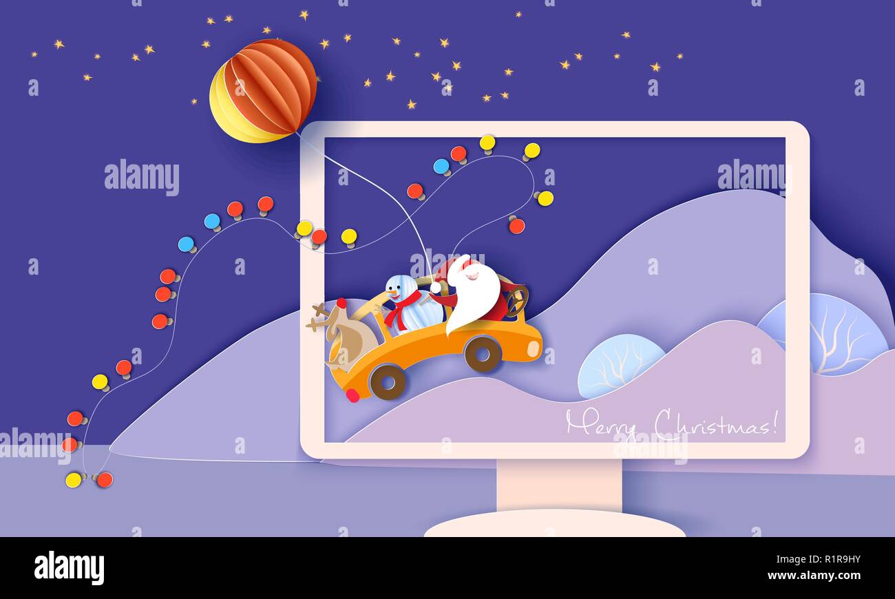 Night driving background Stock Vector Images - Alamy