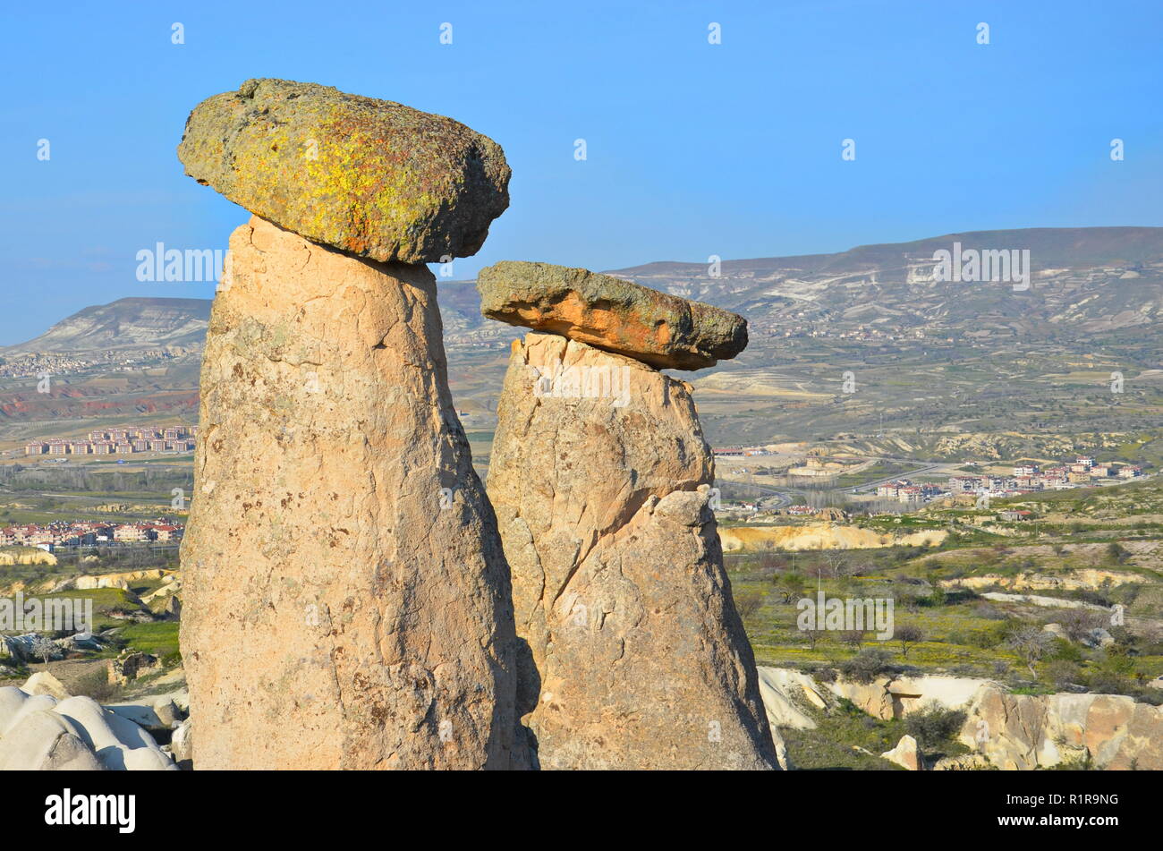 Fairy Chimneys of Cappadocia,Turkey Stock Photo - Alamy