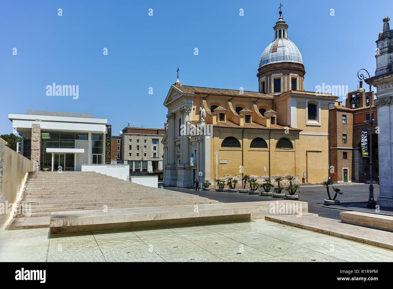 ROME, ITALY - JUNE 22, 2017: Amazing view of Chiesa di San Rocco all ... ROME, ITALY - JUNE 22, 2017: Amazing view of Chiesa di San Rocco all ...