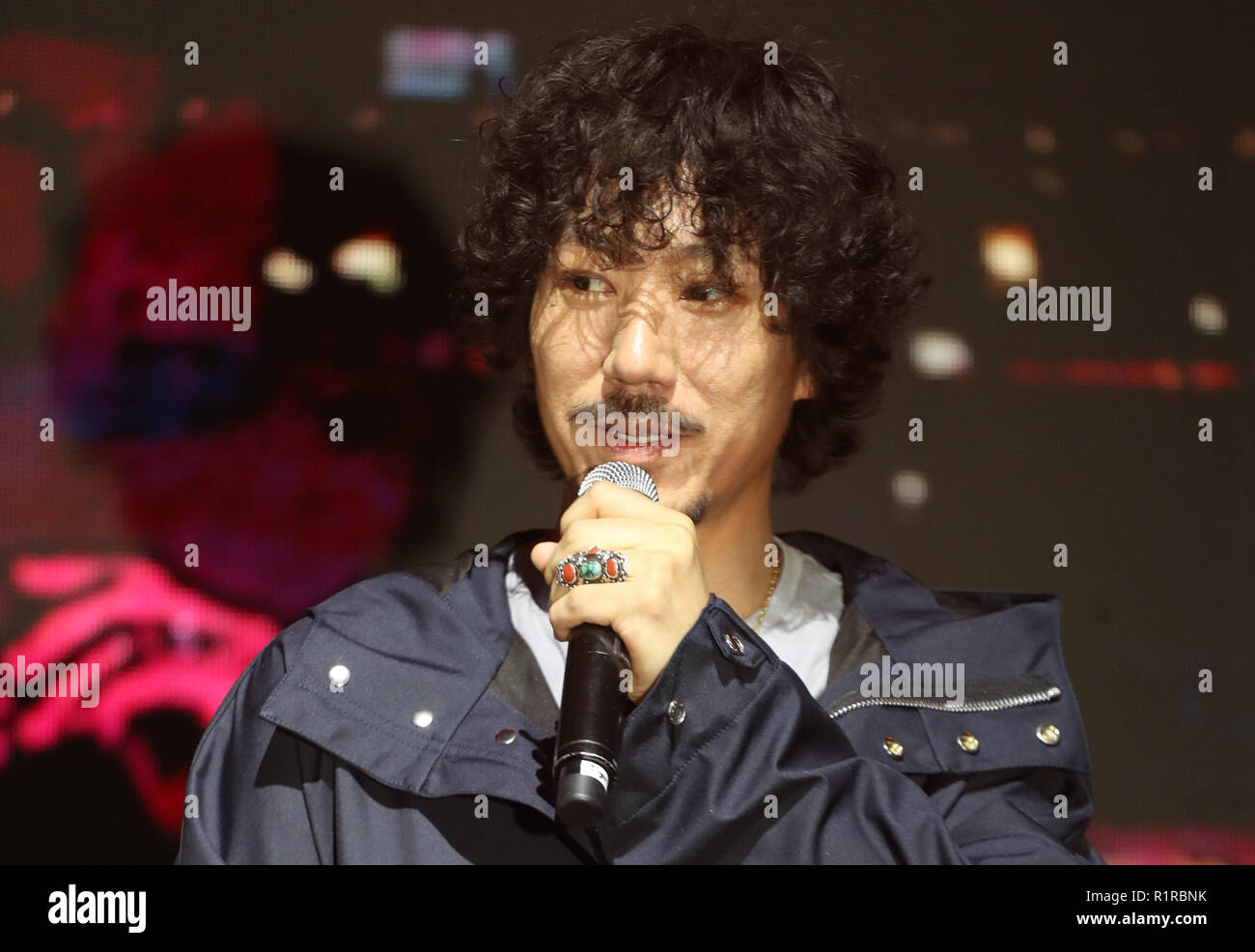 14th Nov, 2018. S. Korean rapper Tiger JK South Korean rapper Tiger JK ...