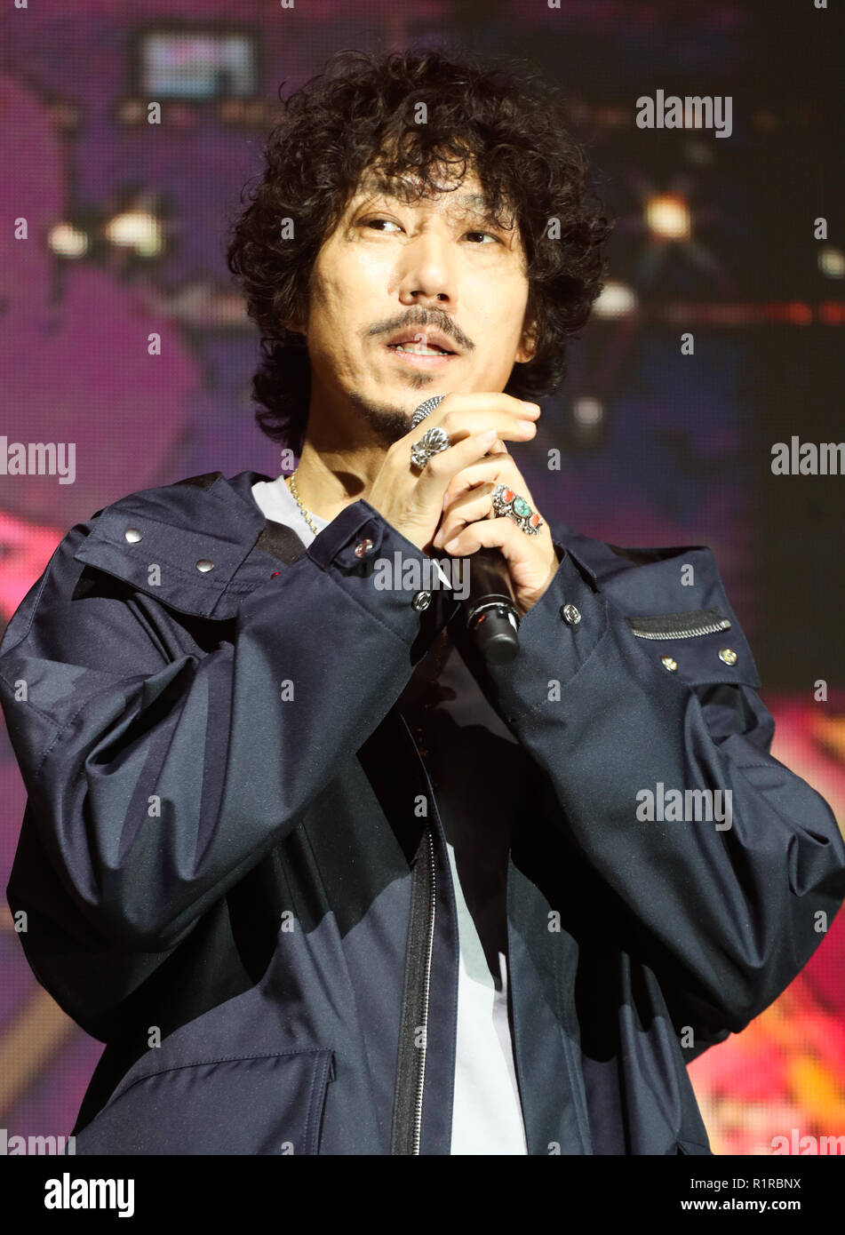 14th Nov, 2018. S. Korean rapper Tiger JK South Korean rapper Tiger JK ...
