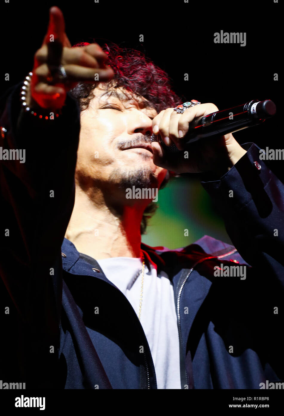 14th Nov, 2018. S. Korean rapper Tiger JK South Korean rapper Tiger JK ...