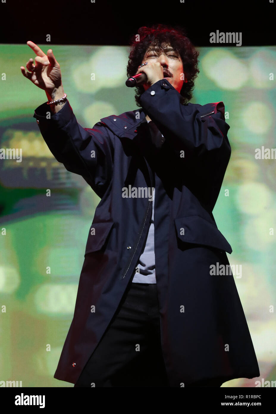 14th Nov, 2018. S. Korean rapper Tiger JK South Korean rapper Tiger JK ...