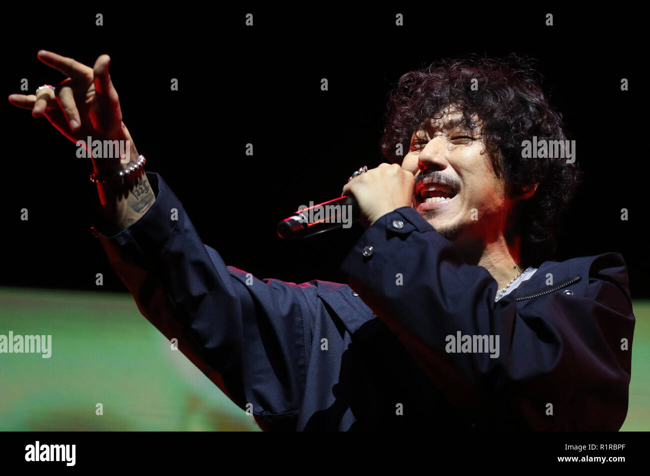 14th Nov, 2018. S. Korean rapper Tiger JK South Korean rapper Tiger JK ...