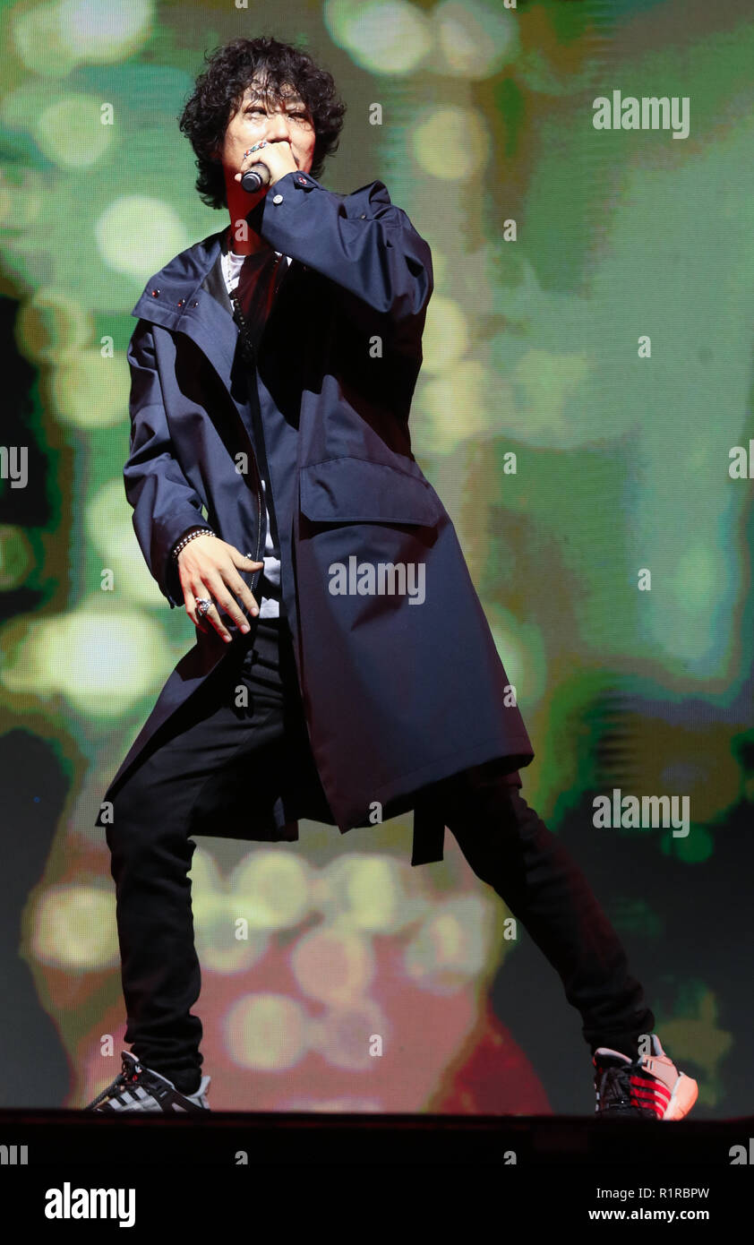 14th Nov, 2018. S. Korean rapper Tiger JK South Korean rapper Tiger JK ...
