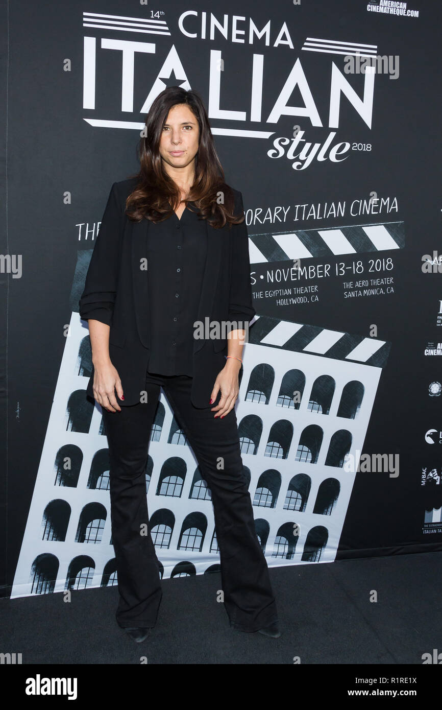 Los Angeles, USA. 13th November, 2018. Actress and producer Guja ...