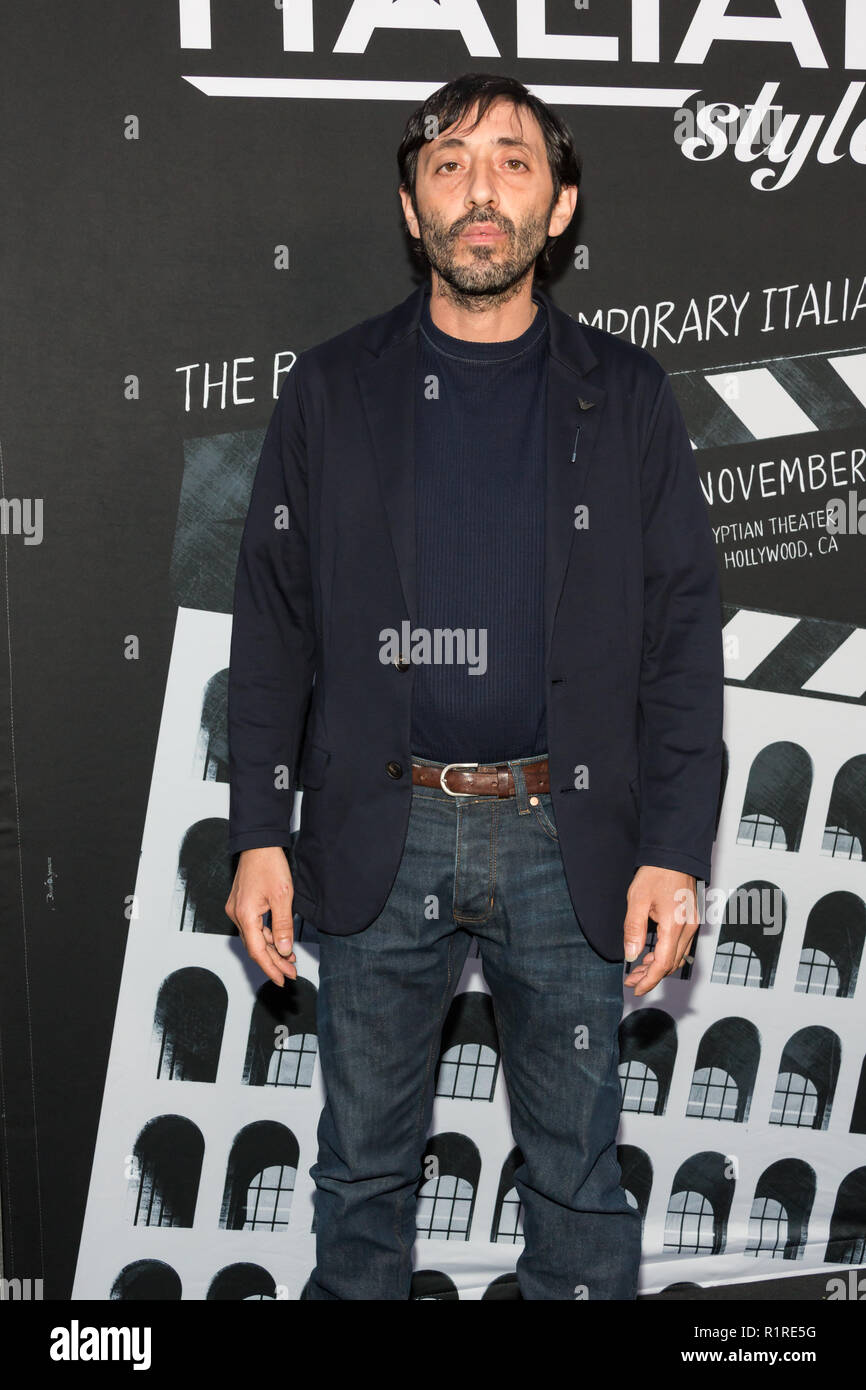 Los Angeles, USA. 13th November, 2018. Actor Marcello Fonte attends ...