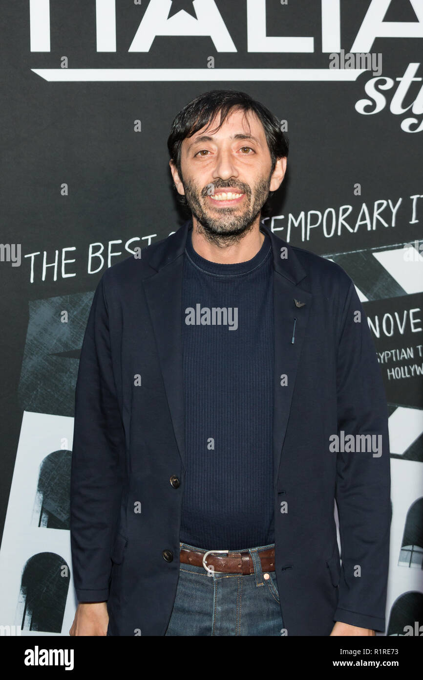 Los Angeles, USA. 13th November, 2018. Actor Marcello Fonte attends ...