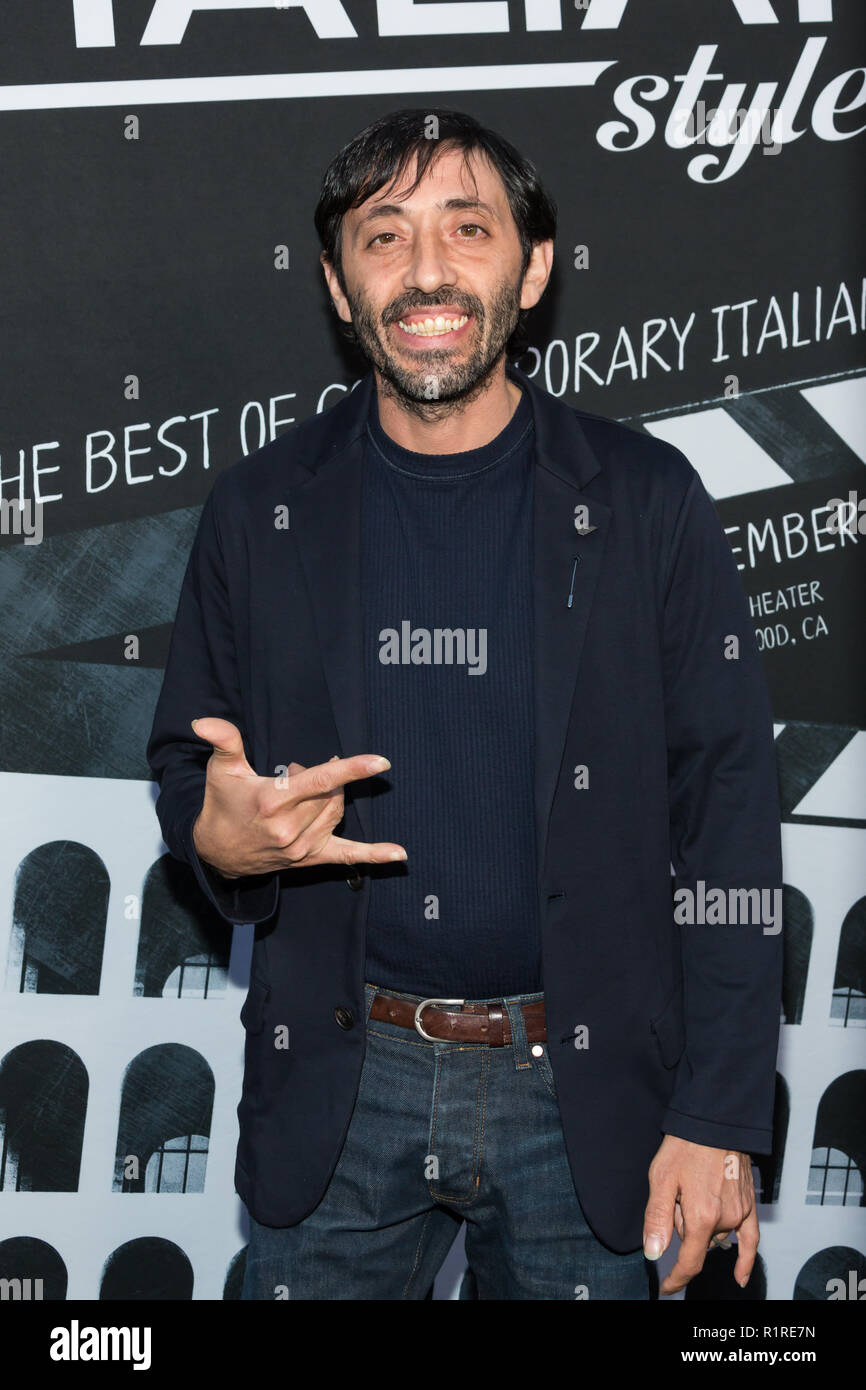 Los Angeles, USA. 13th November, 2018. Actor Marcello Fonte attends ...