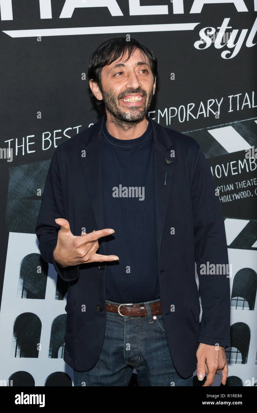 Los Angeles, USA. 13th November, 2018. Actor Marcello Fonte attends ...