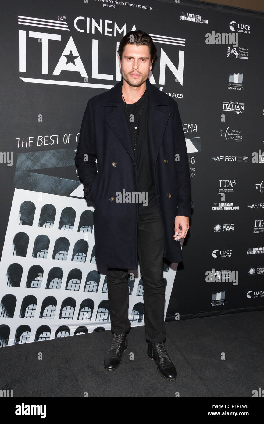 Los Angeles, USA. 13th November, 2018. Actor Will Brandt attends Cinema ...