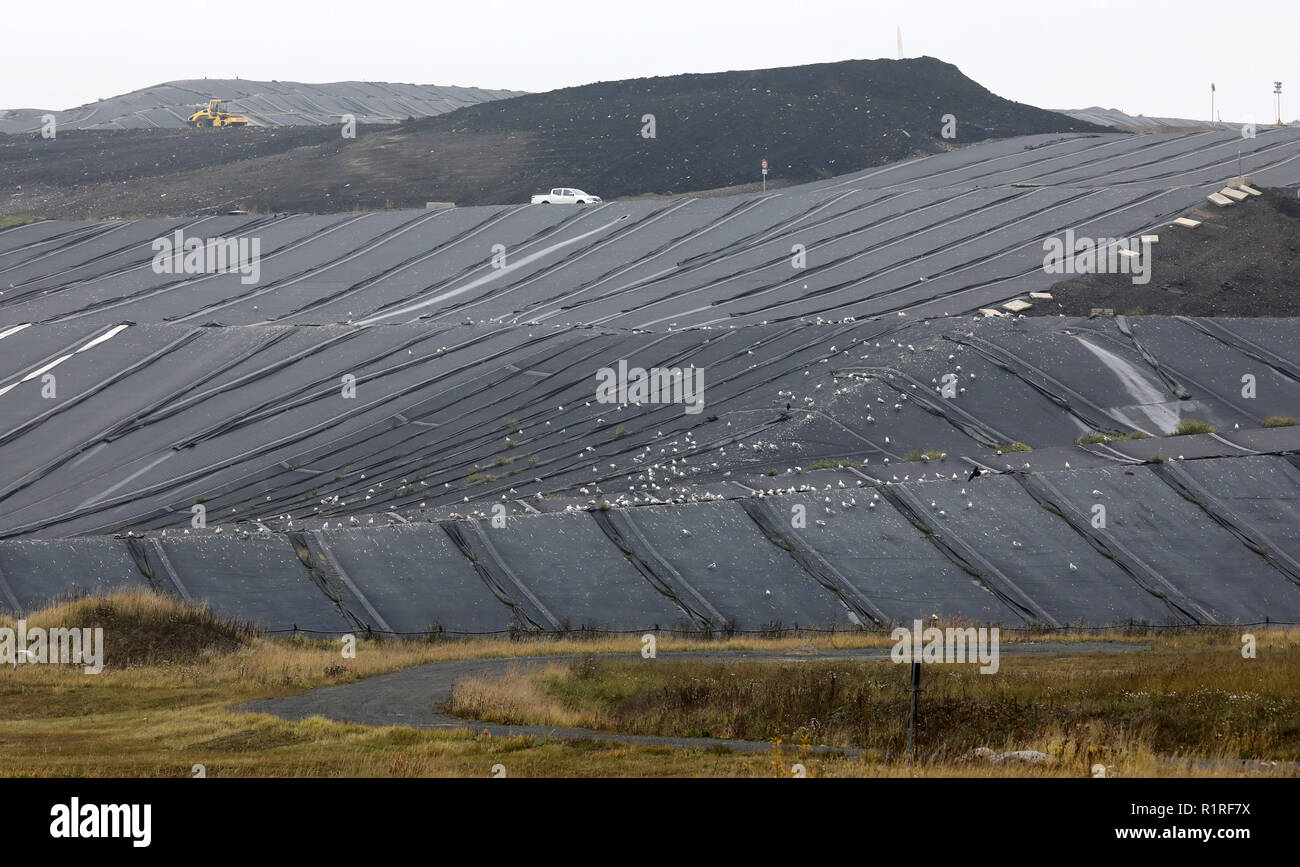 Parts Of A Landfill With Labels
